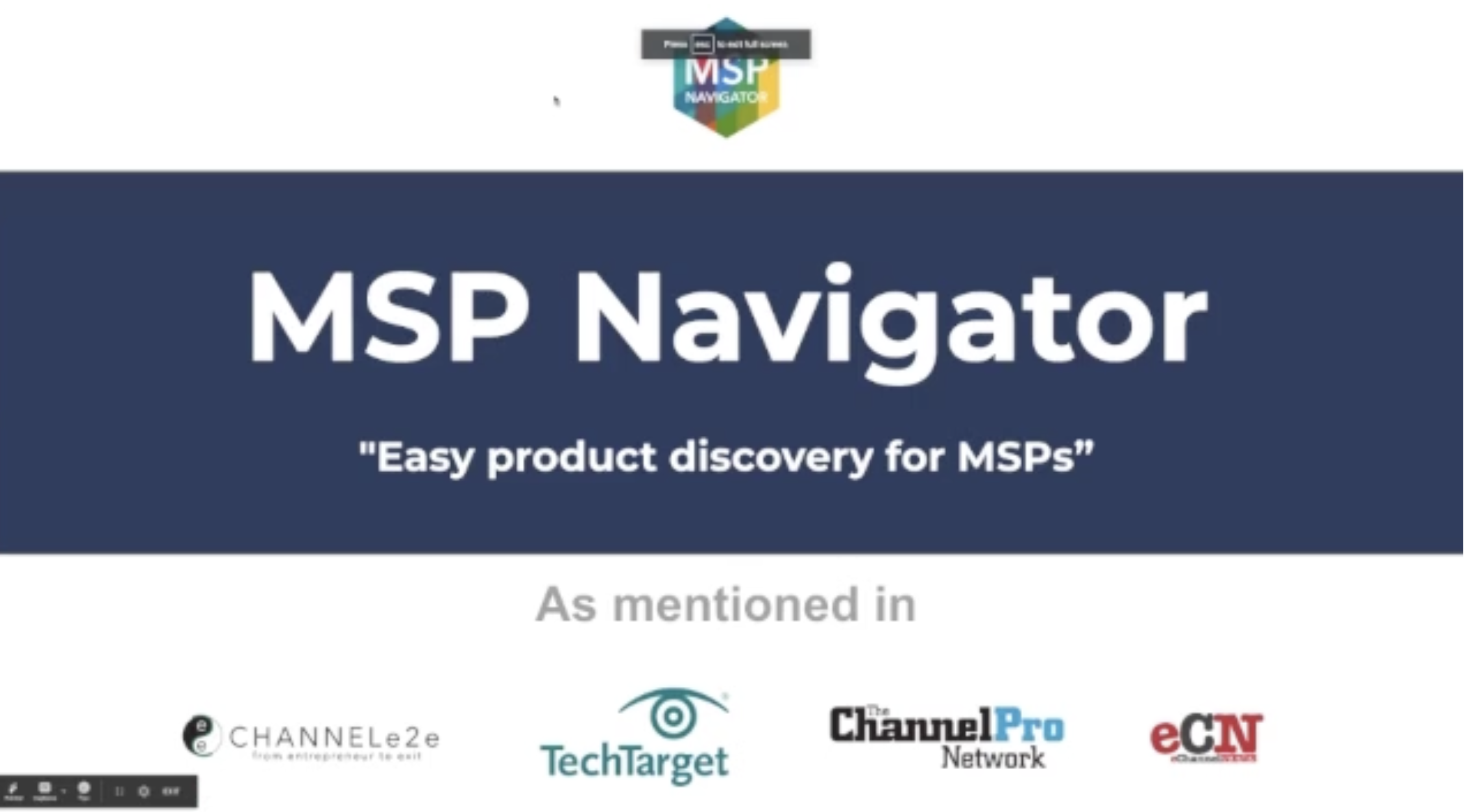 Easy Product Discovery for MSPs with MSP Navigator - E-ChannelNews.com