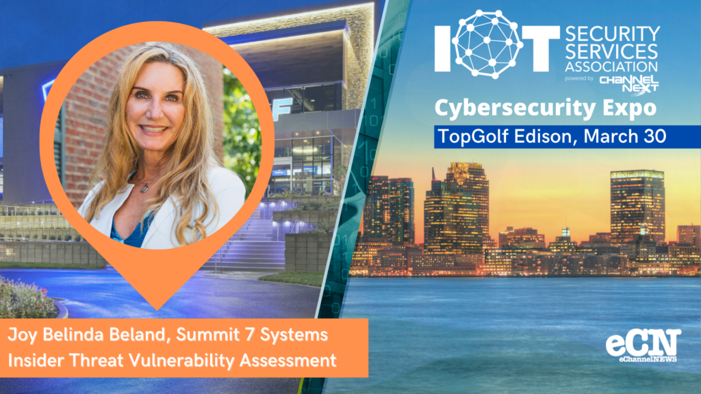 Come Meet Cybersecurity Expert Joy Beland at IOTSSA Event on March 30th ...
